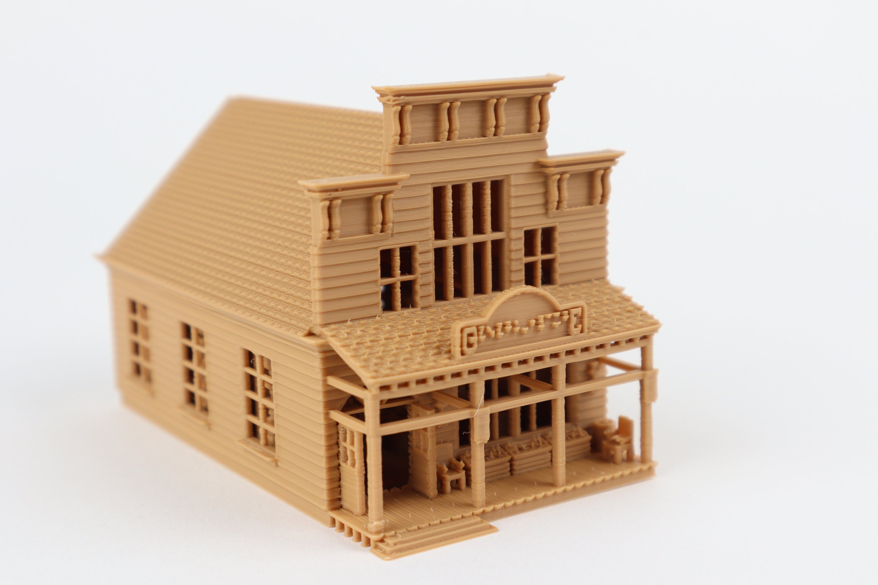 Small Miniature Old West General Store Assembled N-scale 1:150 W ...