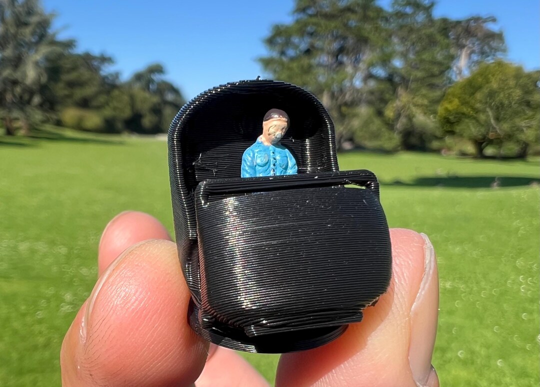 Small Black COLOR Miniature Ho-scale Doom Buggy Haunted Mansion Theme ...