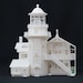 SMALL N-scale Miniature Victorian 9 Lighthouse Train Layout W ...