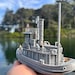 Miniature HO Scale Railroad Tugboat Built Train Layout 1:87 - Etsy