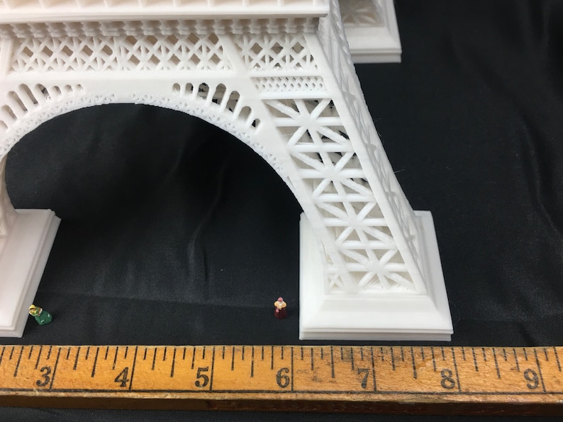 Miniature Detailed Paris France Eiffel Tower Model 19-inches | Etsy