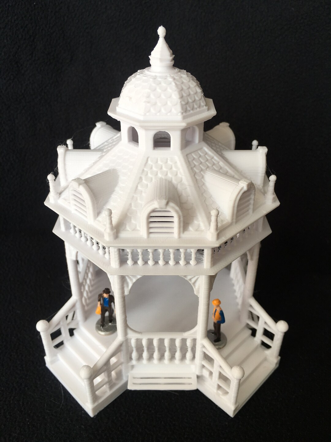Paintable White Victorian #9 Park Gazebo/bandstand Model Houses - Etsy