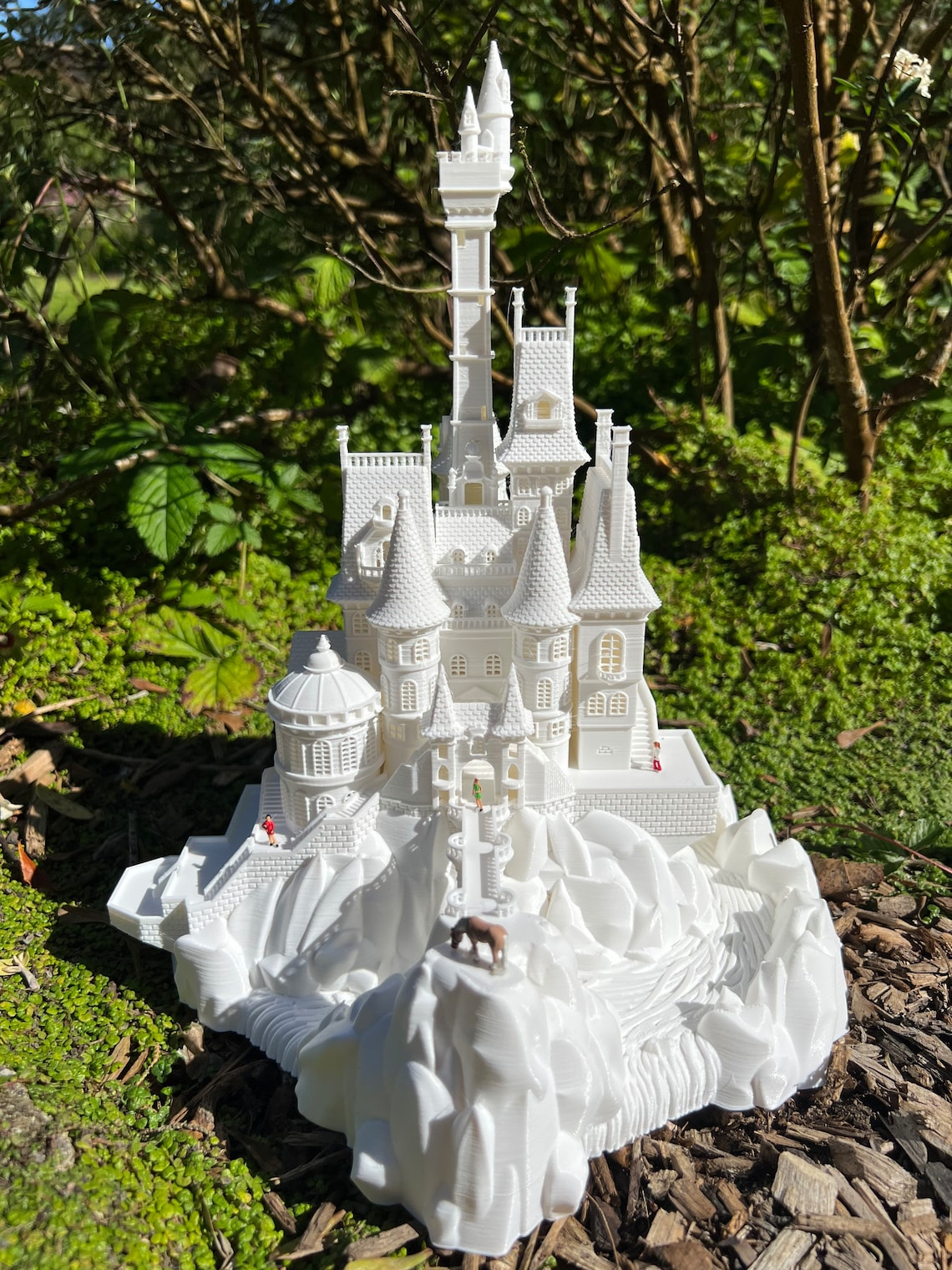 Miniature Beast Castle N (1/160) Scale House Beauty! - Etsy