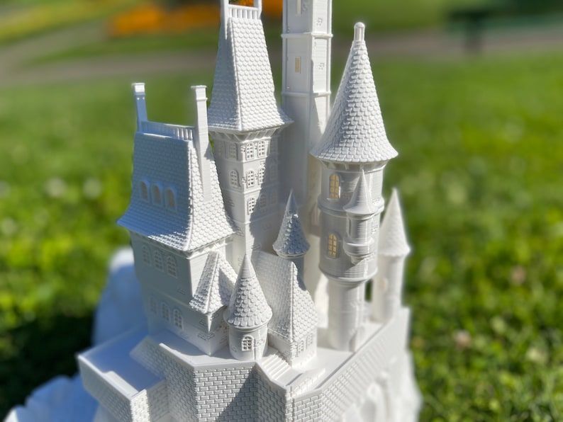 Large Beast Castle HO 1/87 Scale House Beauty - Etsy