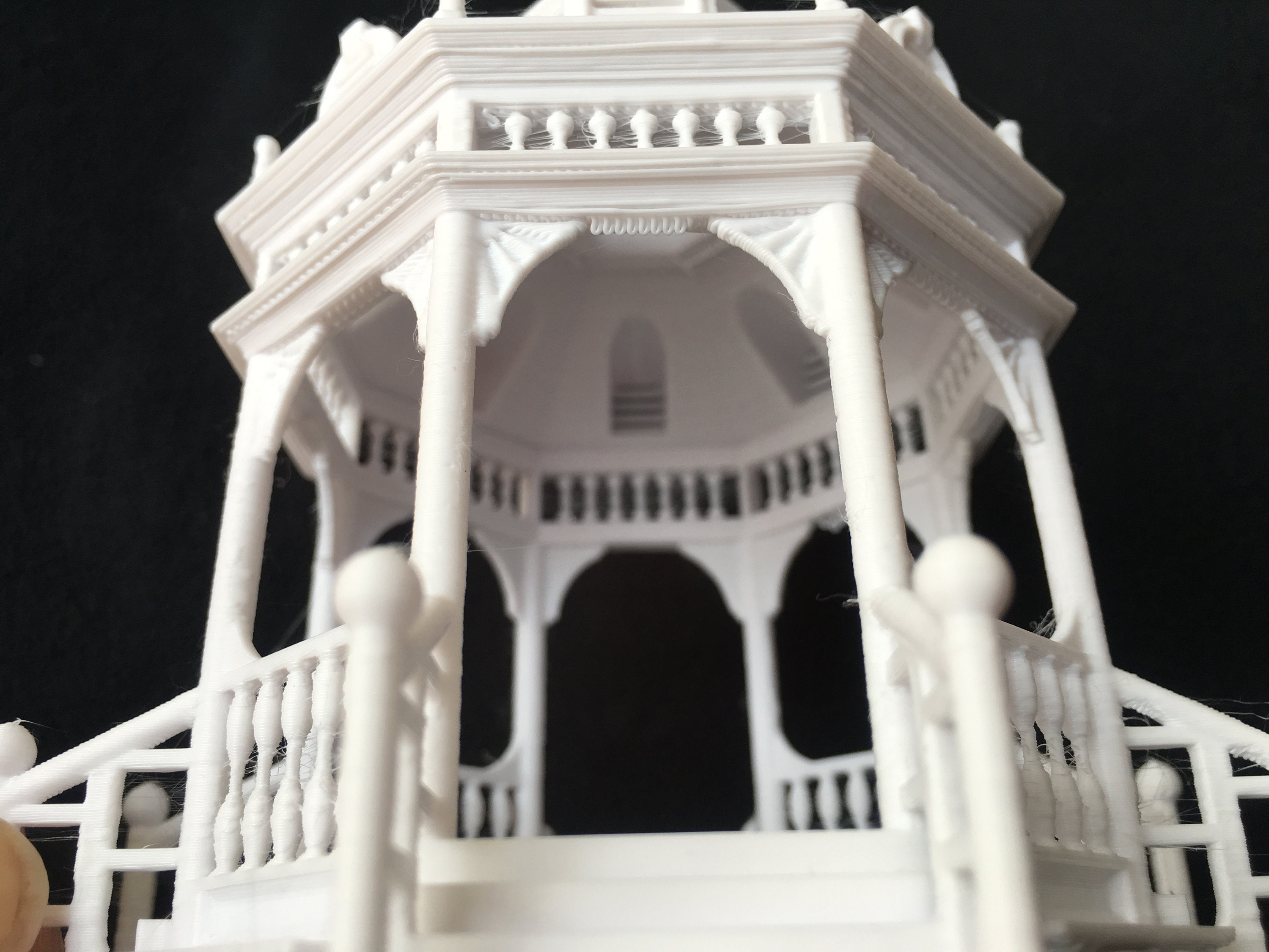 Paintable White Victorian #9 Park Gazebo/bandstand Model Houses - Etsy