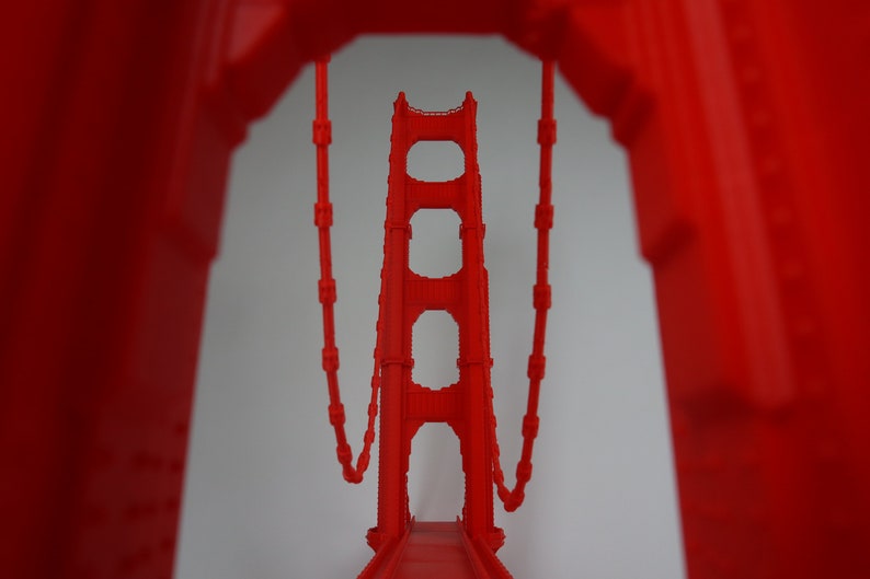 Miniature Scale Model San Francisco Golden Gate Bridge | Etsy