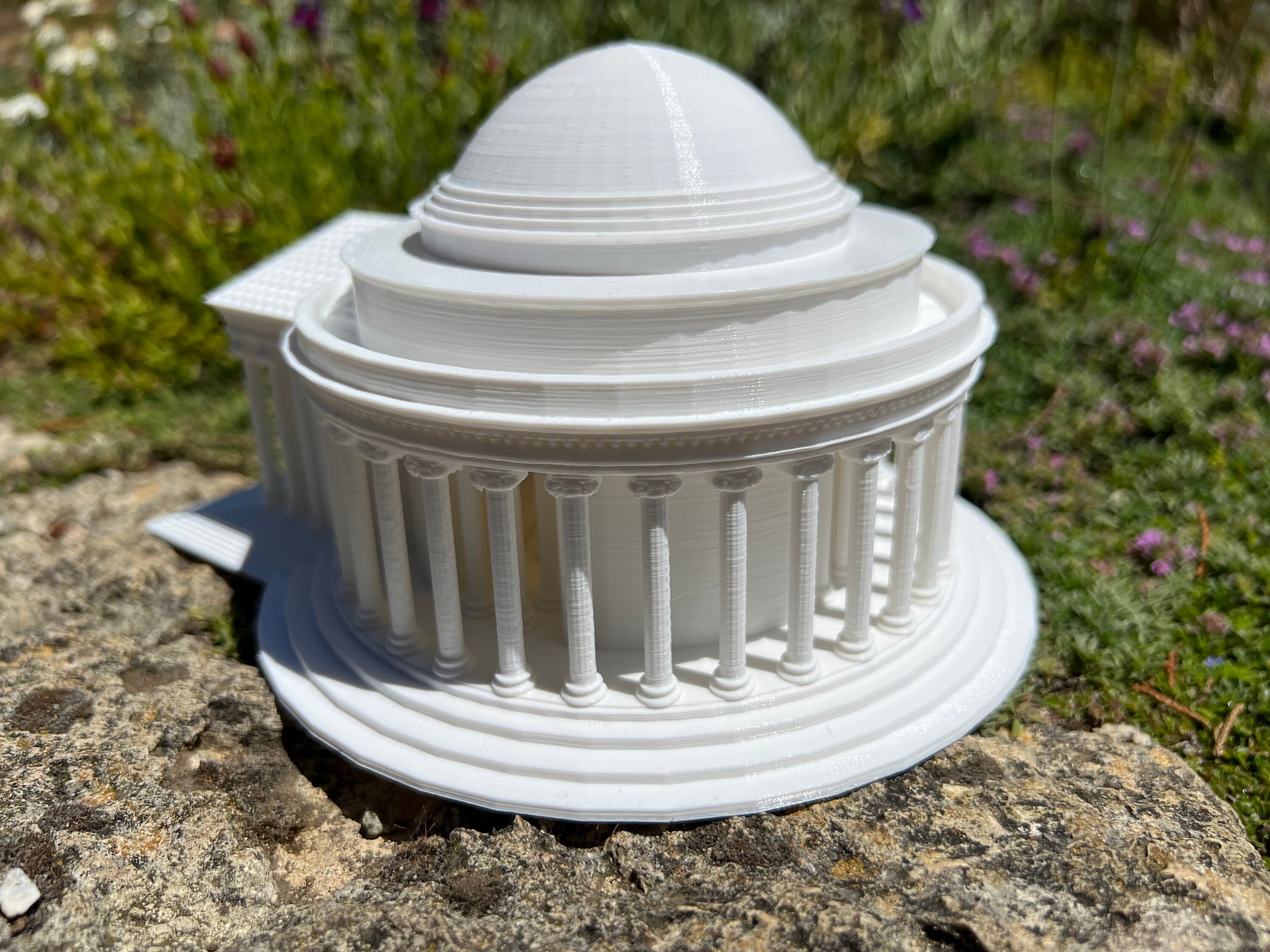 Miniature HO Scale Miniature Jefferson Memorial Washington DC Capitol ...