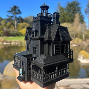 Miniature HO Scale Black Practical Witch Magic Victorian20 House - Etsy