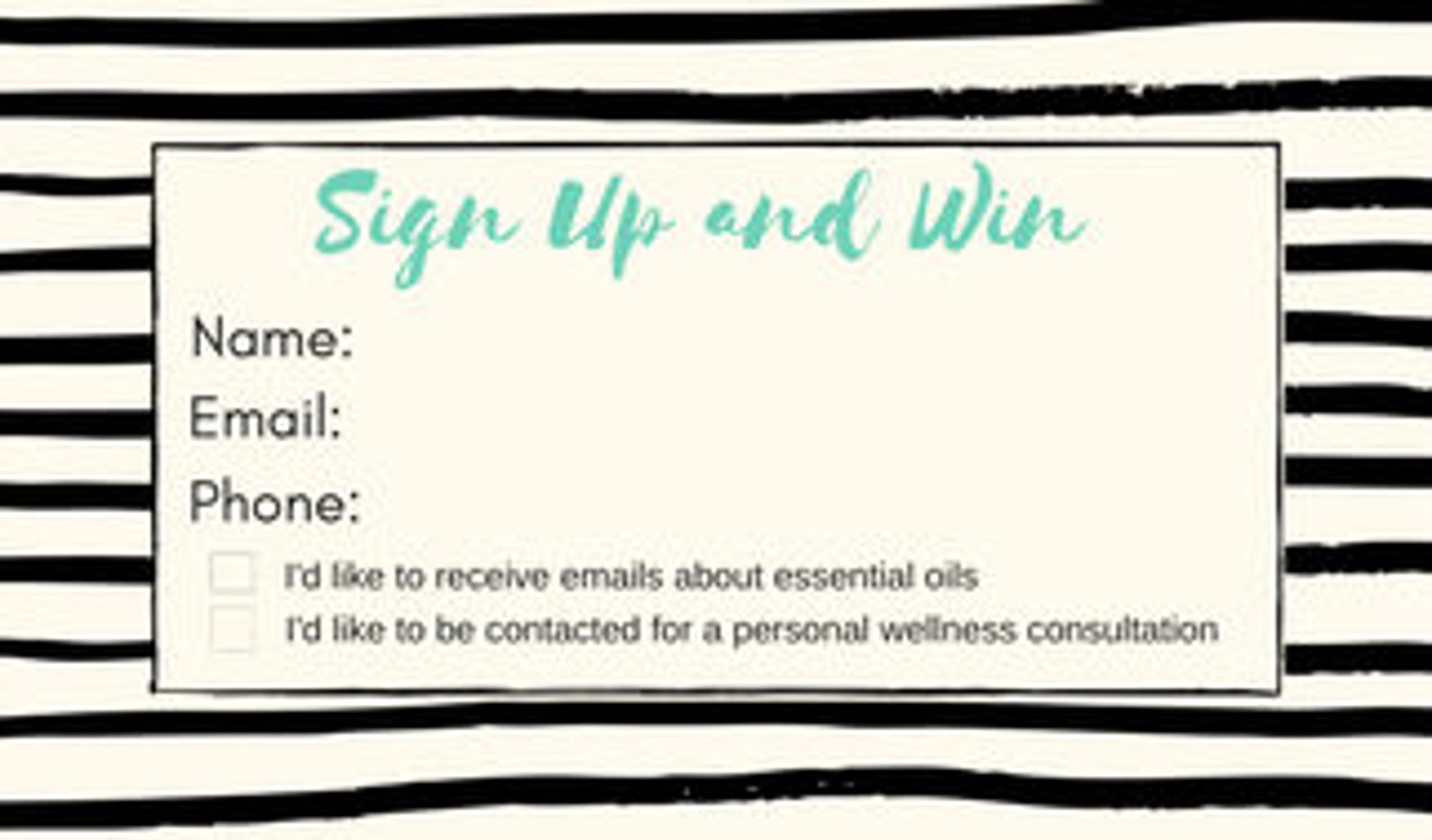 Sign up Cards - Etsy