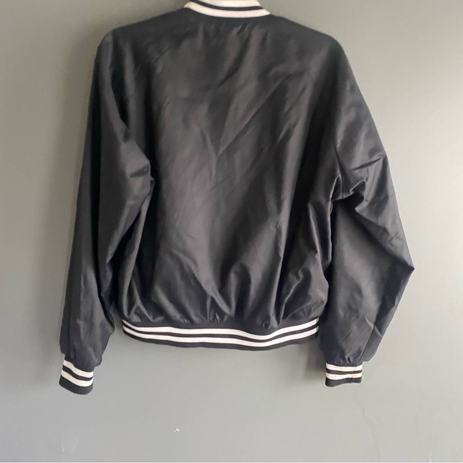 VINTAGE Los Angeles Raiders 80s Satin Bomber Jacket RARE Vegas - Etsy
