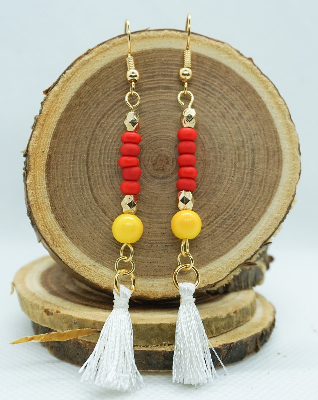 Red, Yellow, & Triangle - Etsy