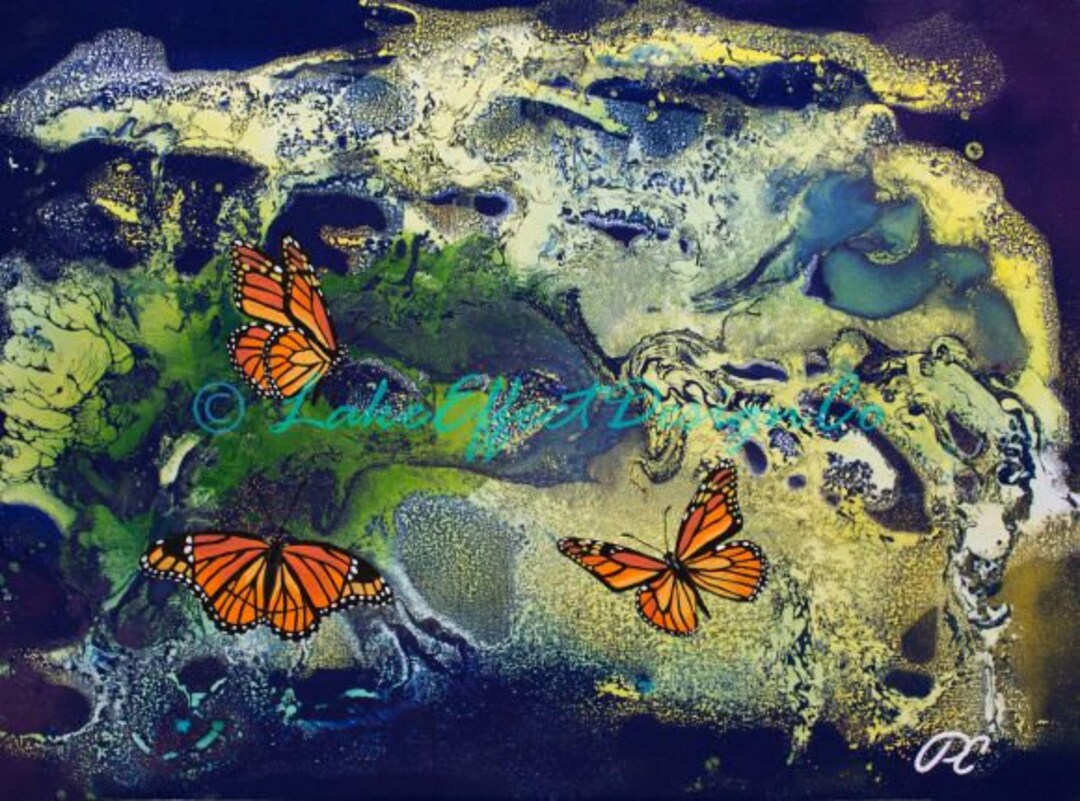 Color Migration Monarch Butterfly Print - Etsy