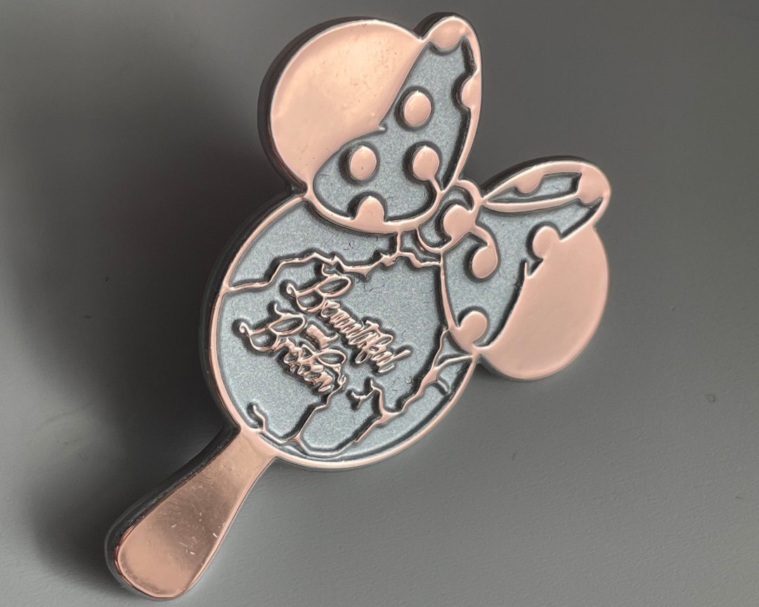 Beautiful and Broken - Enamel Pin Badge - Etsy