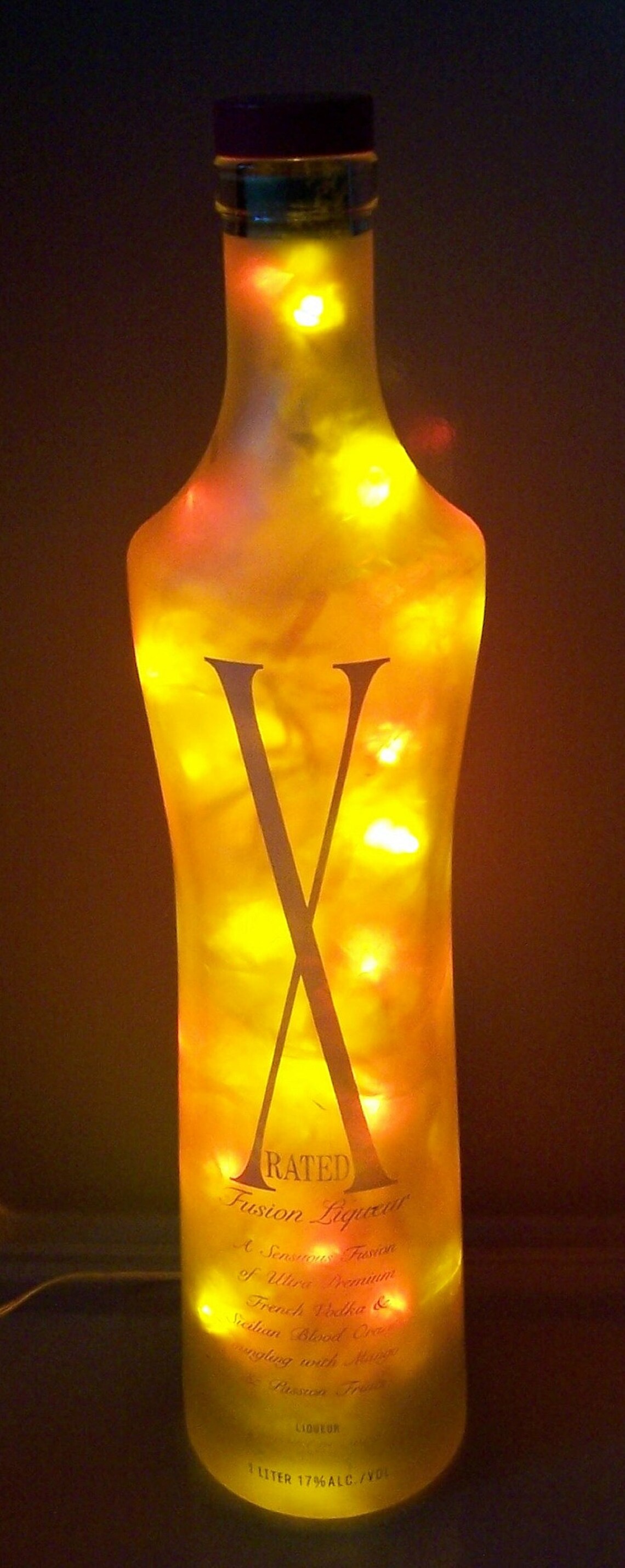 Tall Frosted Italian X-Rated Fusion Vodka Liqueur 1L Bottle | Etsy