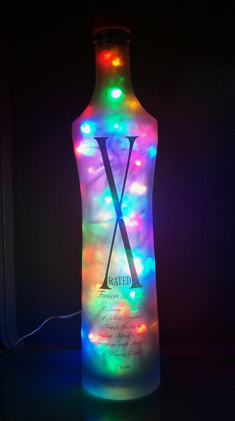 Tall Frosted Italian X-rated Fusion Vodka Liqueur 1L Bottle | Etsy