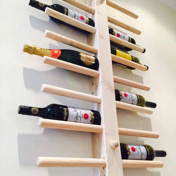 Slim Wine Rack - Etsy UK