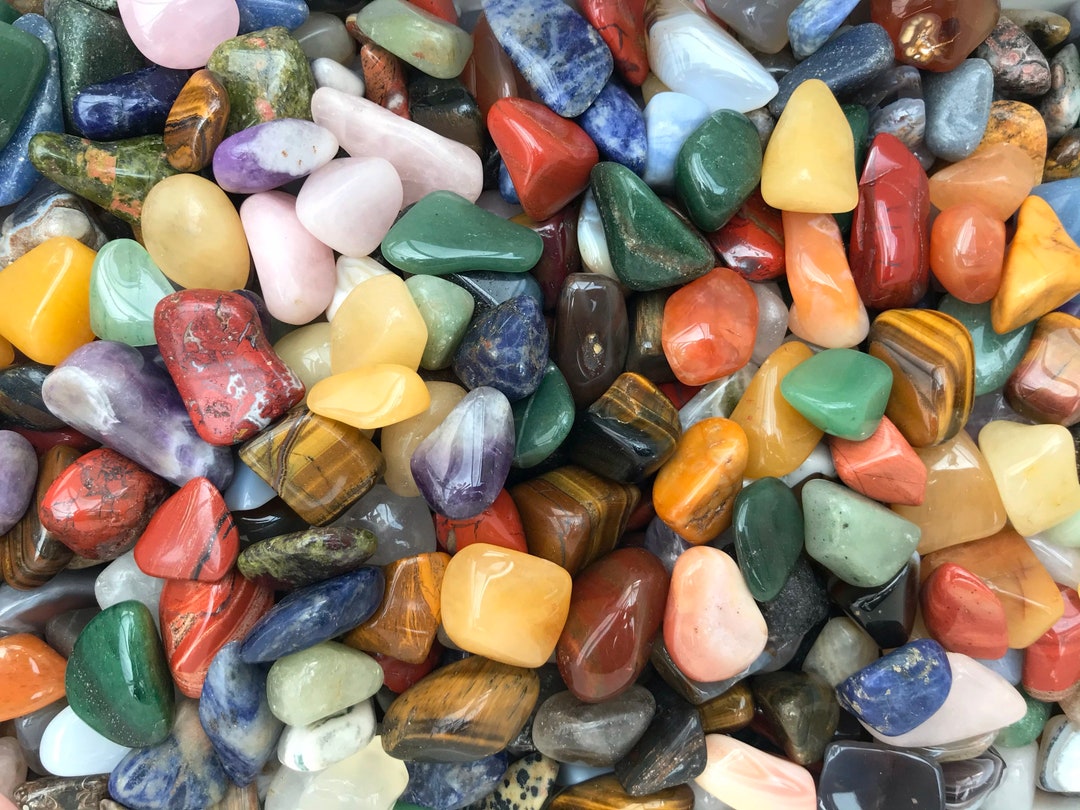 1kg Wholesale Crystals // Mixed Tumbled Stones Large Bulk Wholesale Job ...