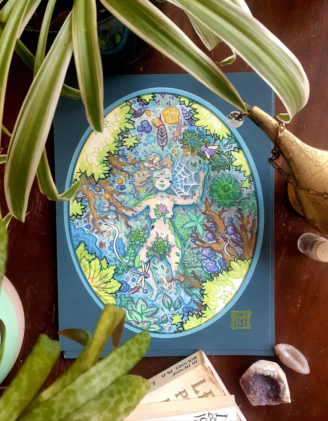 Contemplation - Giclee Print on Arches Paper - Etsy