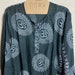 Black OM Mantra Rayon Shirt | Unisex BOHO Yoga Shirts | Deity Print ...