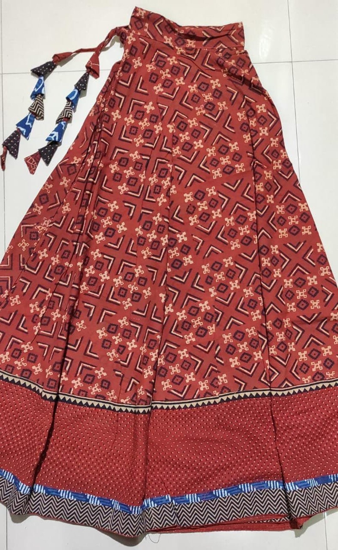 Natural Vegetable Dyed Super Flair Skirts | Handblock Printed Skirts ...