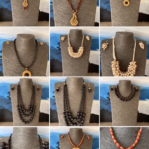 HANDMADE SEEDS NECKLACE - Beaded Sunflower Necklace, Necklace ...