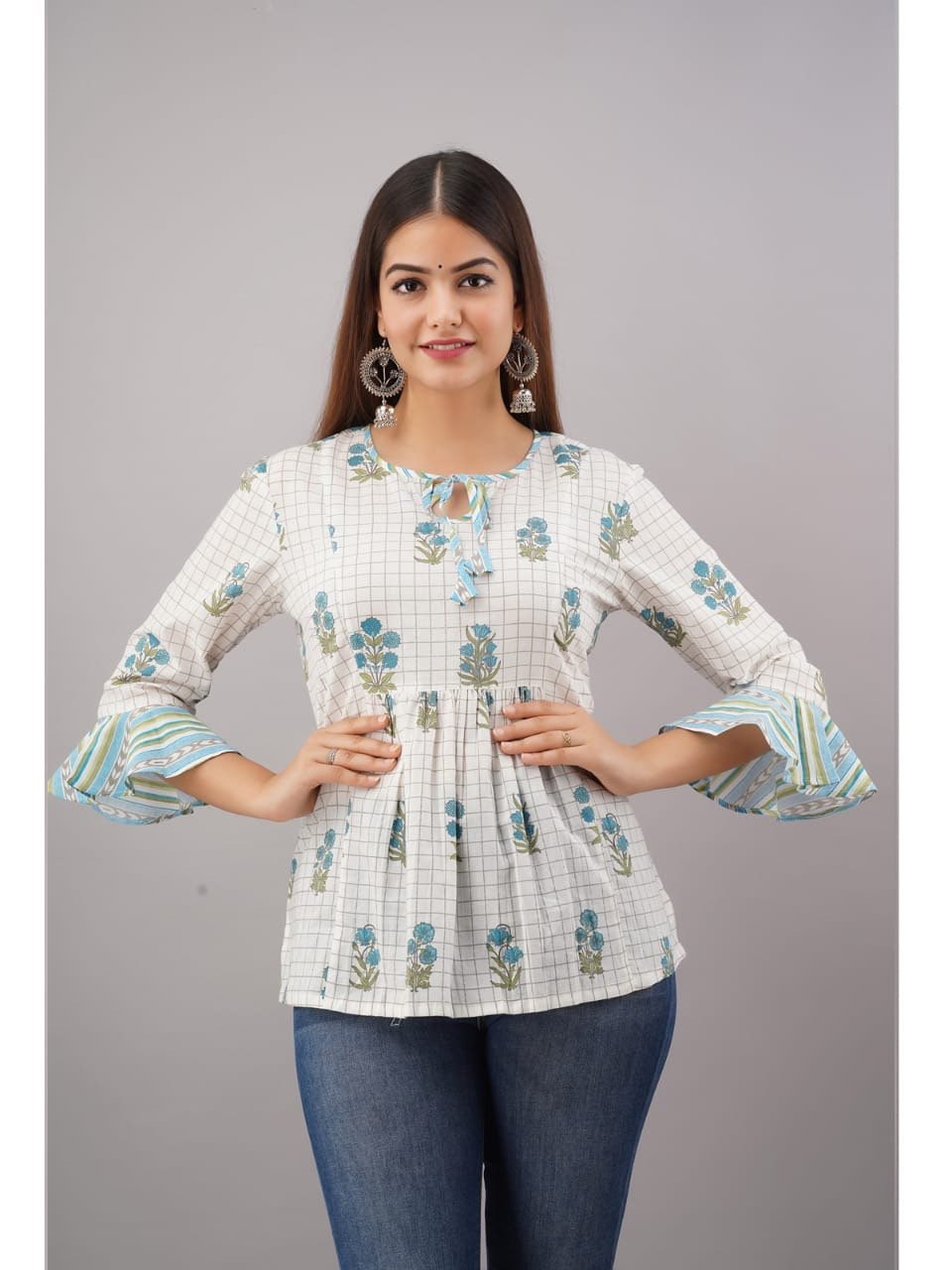 Womens Tunics Trendy Tunics Cotton Tunics Short Kurtis - Etsy