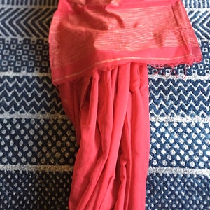 Semi Geecha Handloom Saree, Temple Weave Classic Indian Sari ...