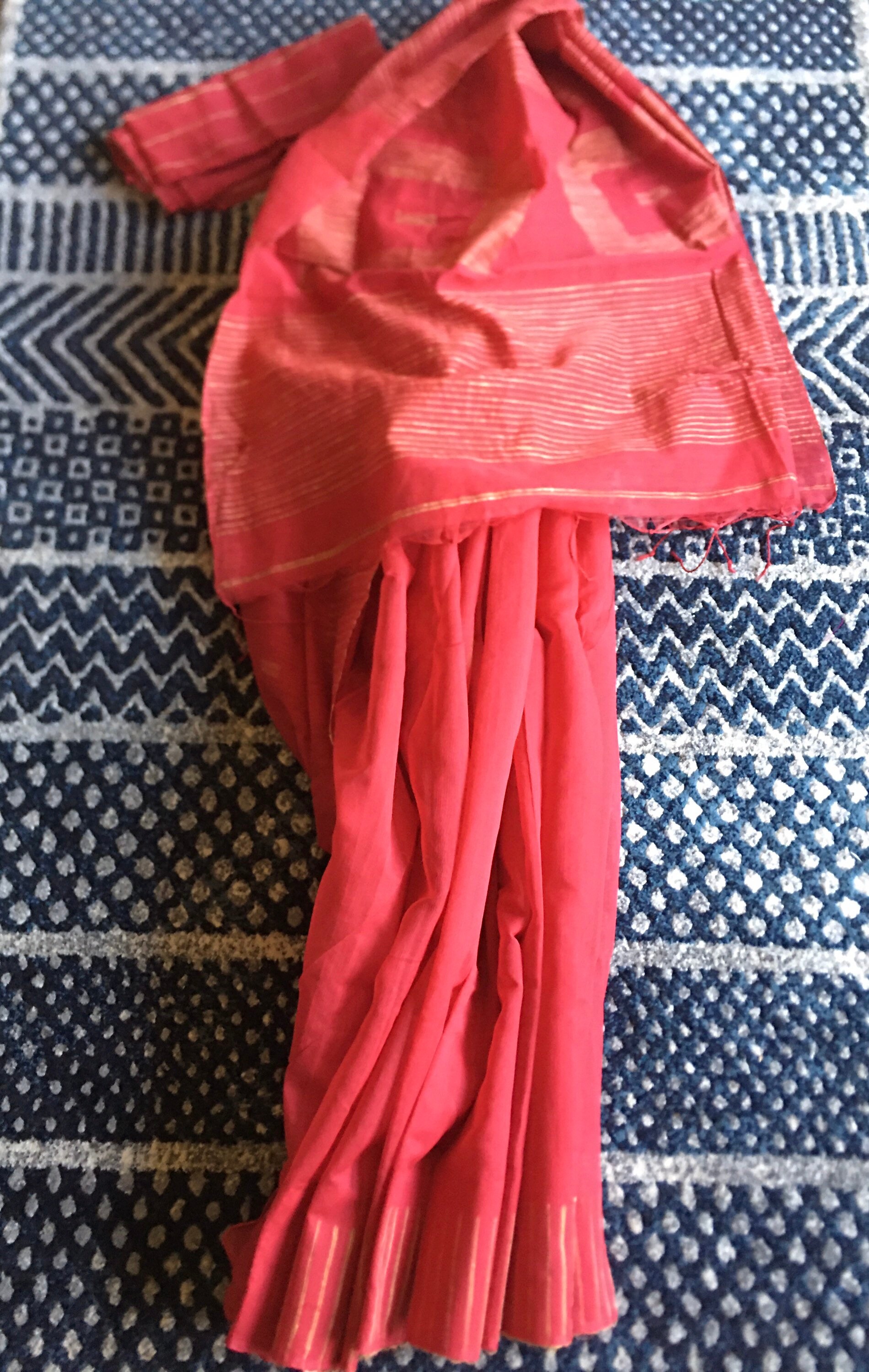 Semi Geecha Handloom Saree Temple Weave Classic Indian Sari - Etsy