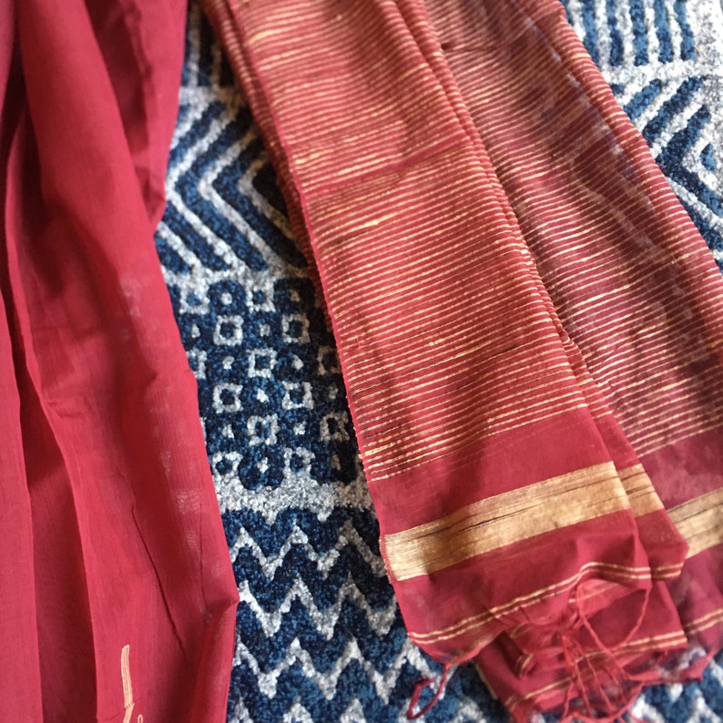 Semi Geecha Handloom Saree Temple Weave Classic Indian Sari - Etsy