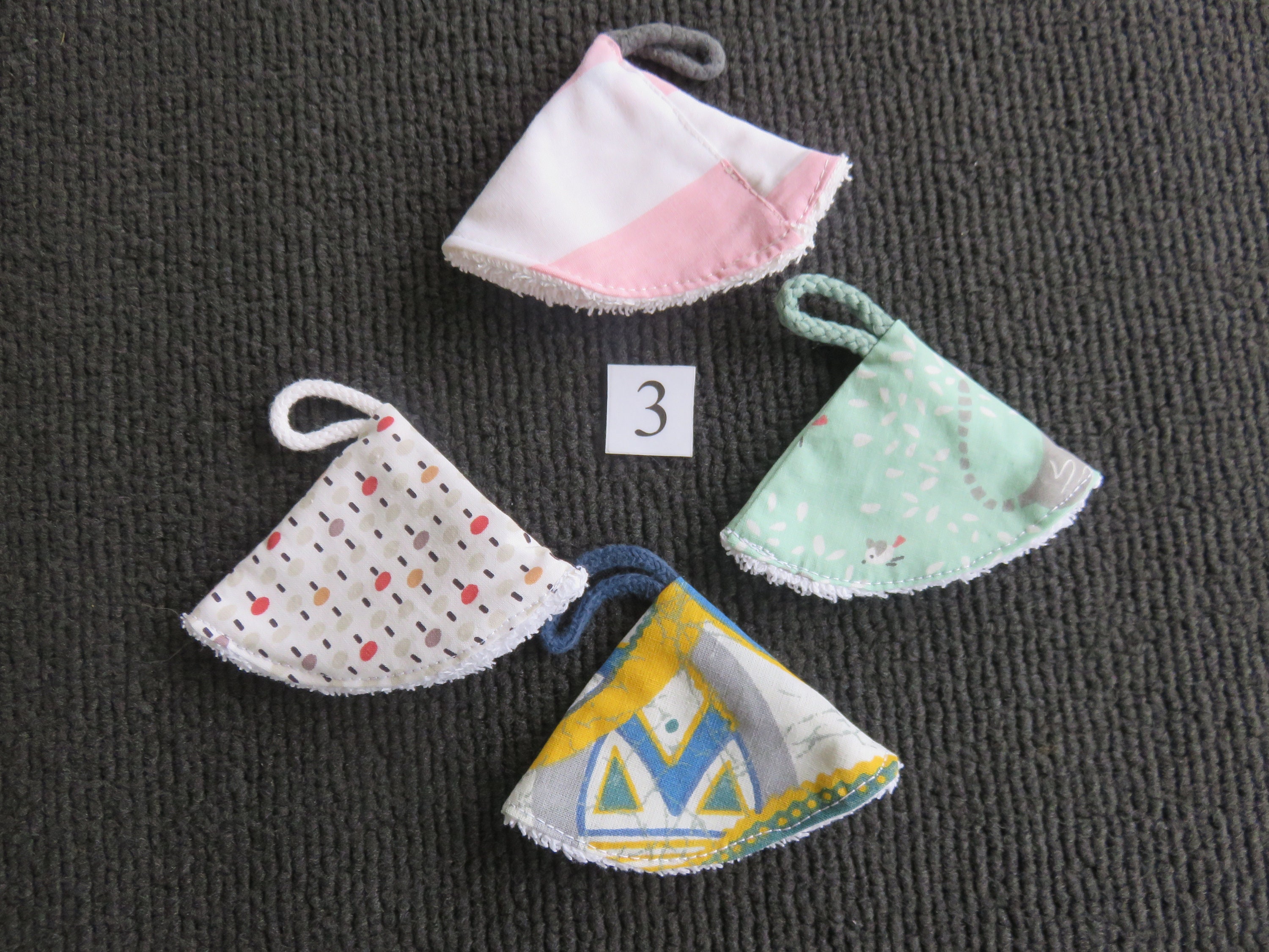 Pee Teepees, Pee Guard, Pee Cones, Set of Four, Ekotex Cotton and Got's ...