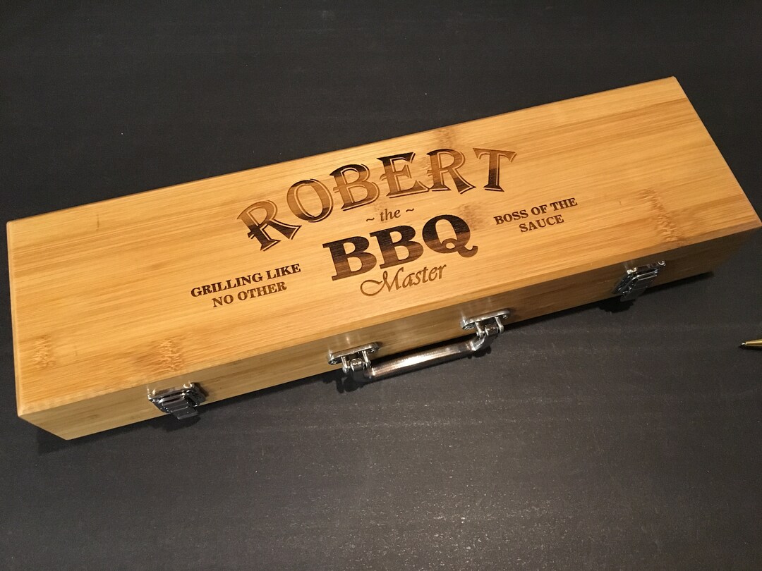 BBQ Set Tool Grill Set Grill Master Gift Groomsmen Barbeque - Etsy