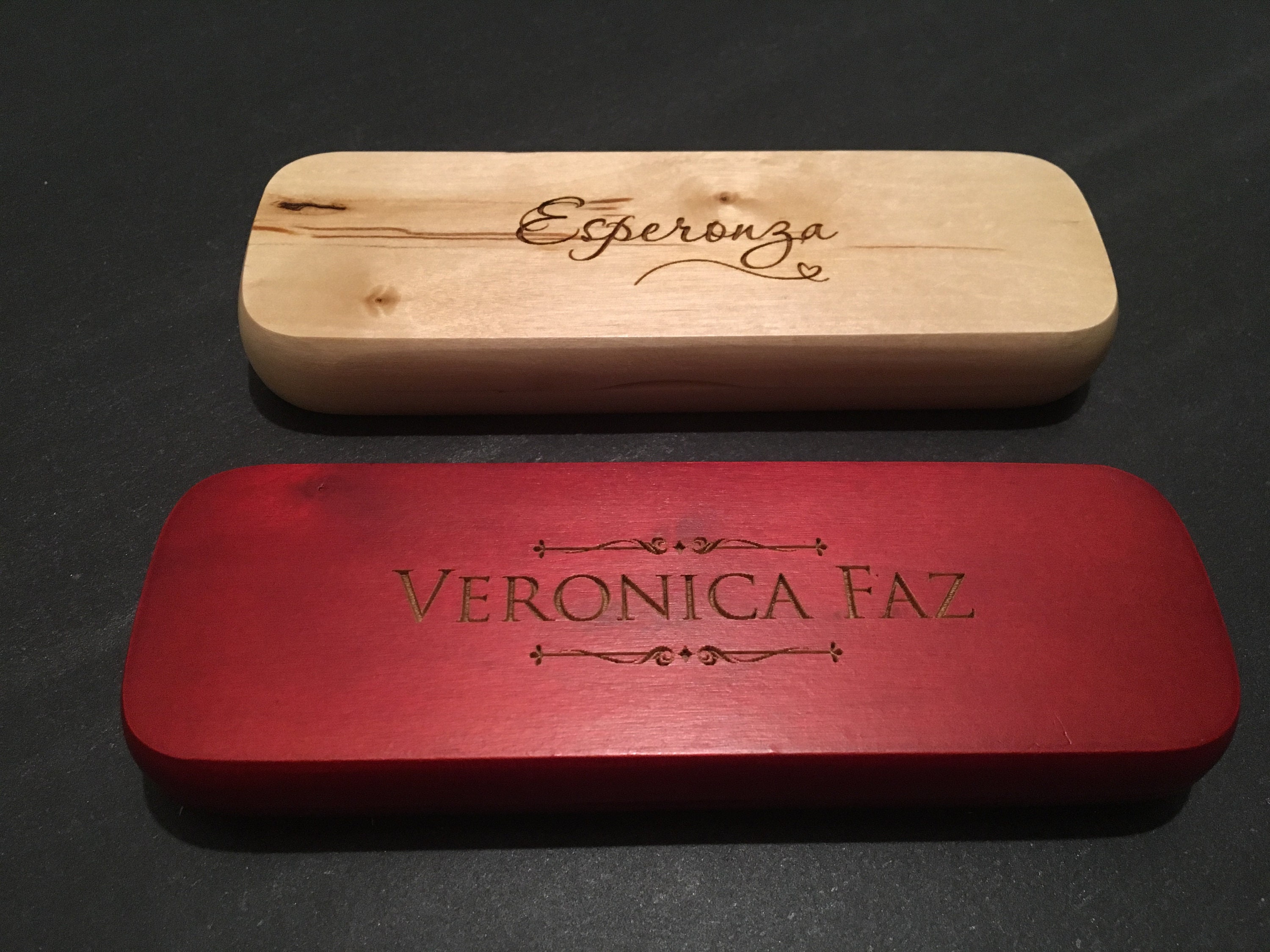 Personalized Wood Desktop Pen Set Professional Gift Engraved - Etsy