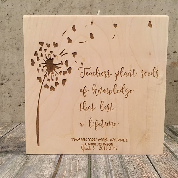 Teachers Plant Seeds - Etsy
