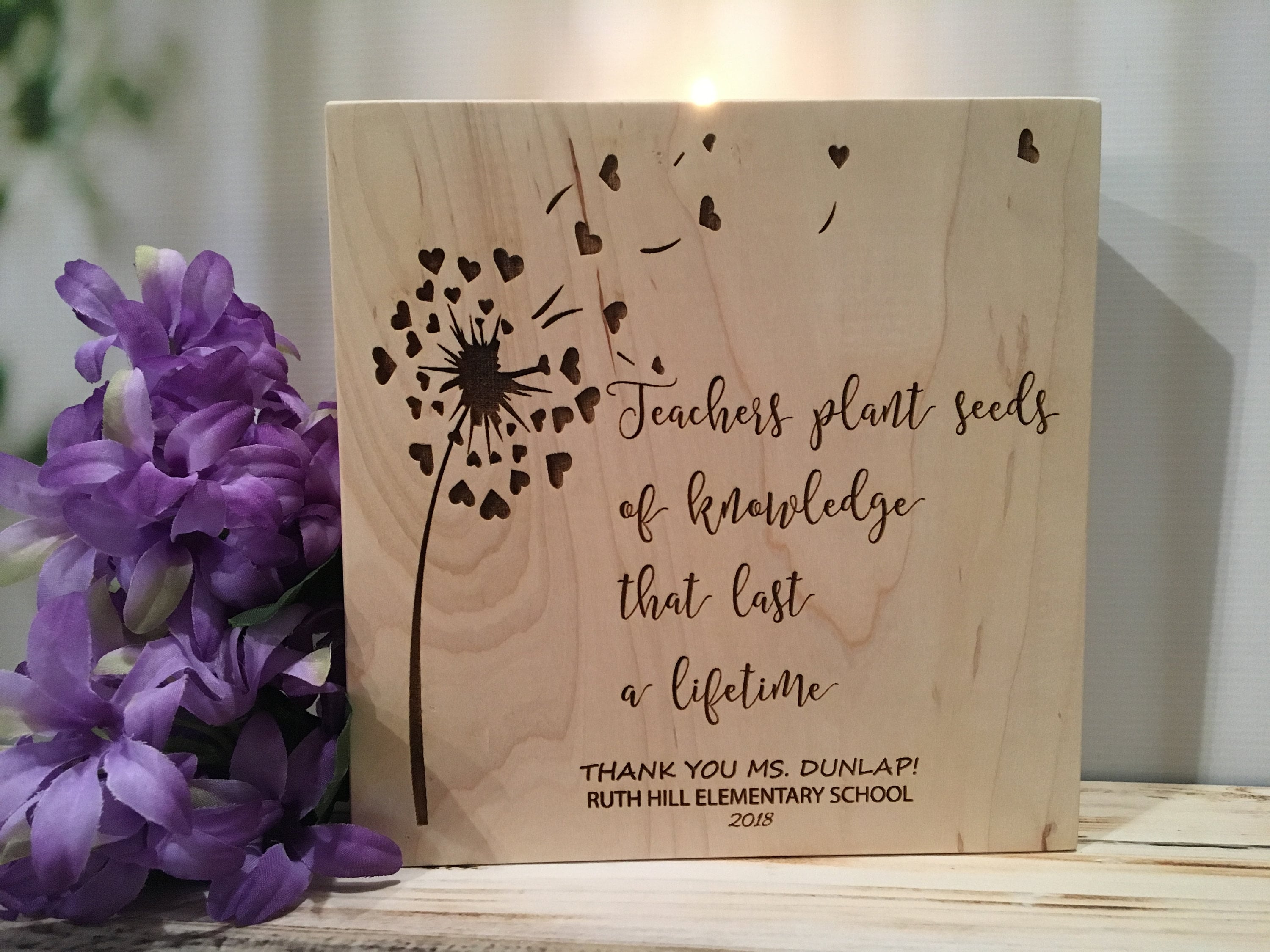 Personalized Teacher Gift | Teacher Appreciation| Teacher Retirement ...