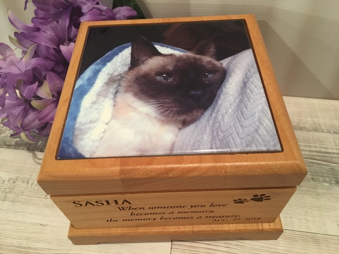 Personalized Cat Memorial Urn Pet Urn Cremation Dog Urn Custom Cat Urn ...