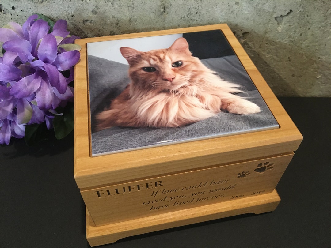 Personalized Cat Memorial Urn Pet Urn Cremation Dog Urn Custom Cat Urn ...