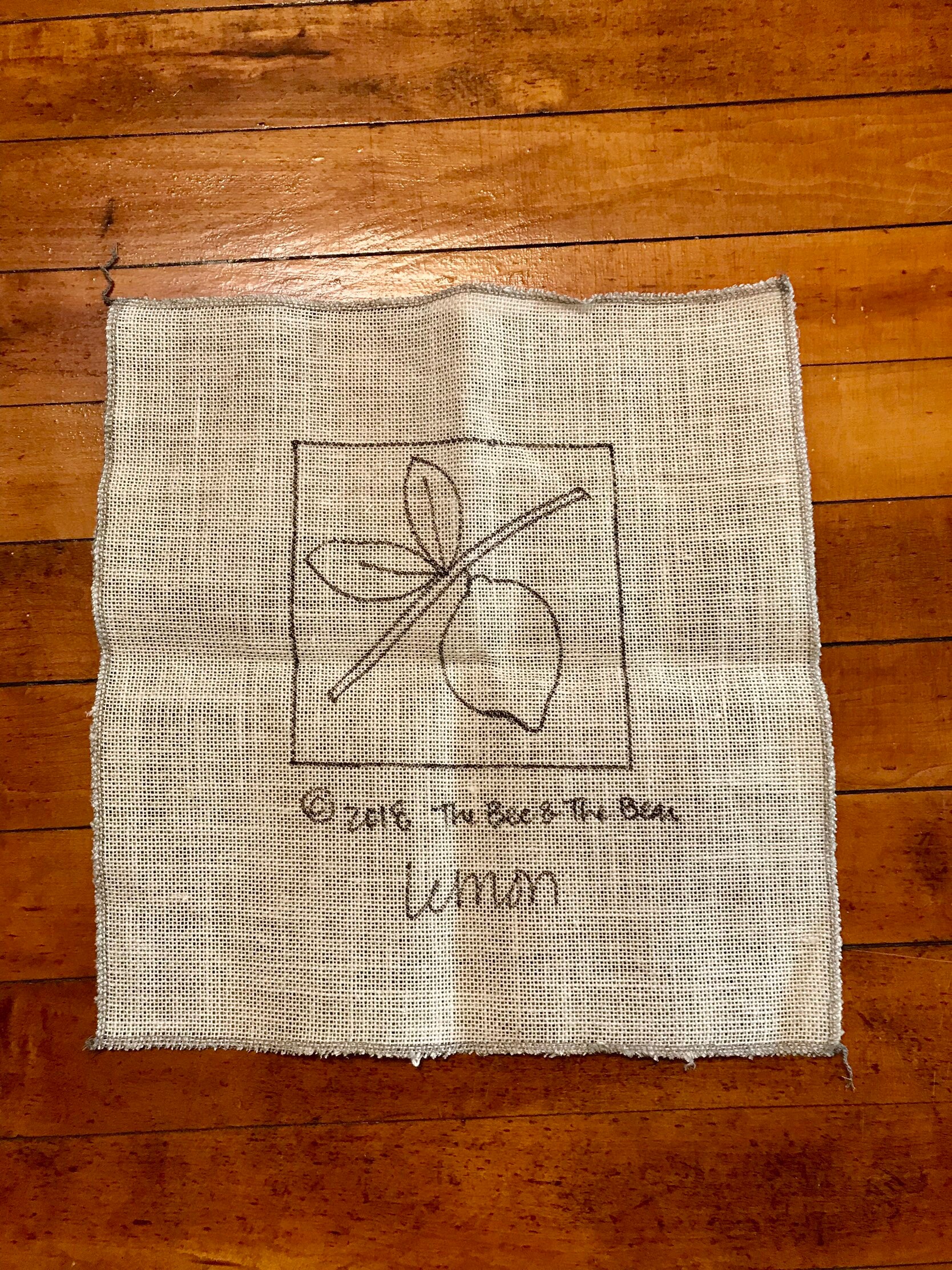 Rug Hooking Kit Lemon | Etsy