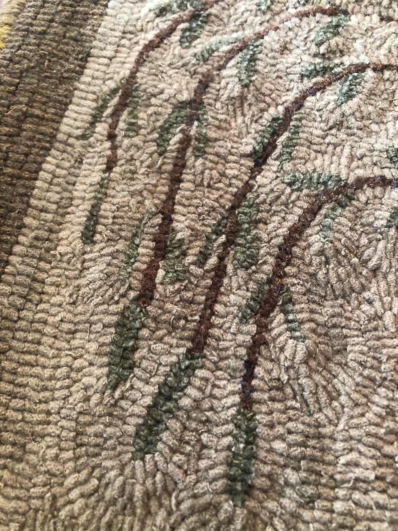 Sheep Under the Willow Tree Rug Hooking Pattern on Linen | Etsy