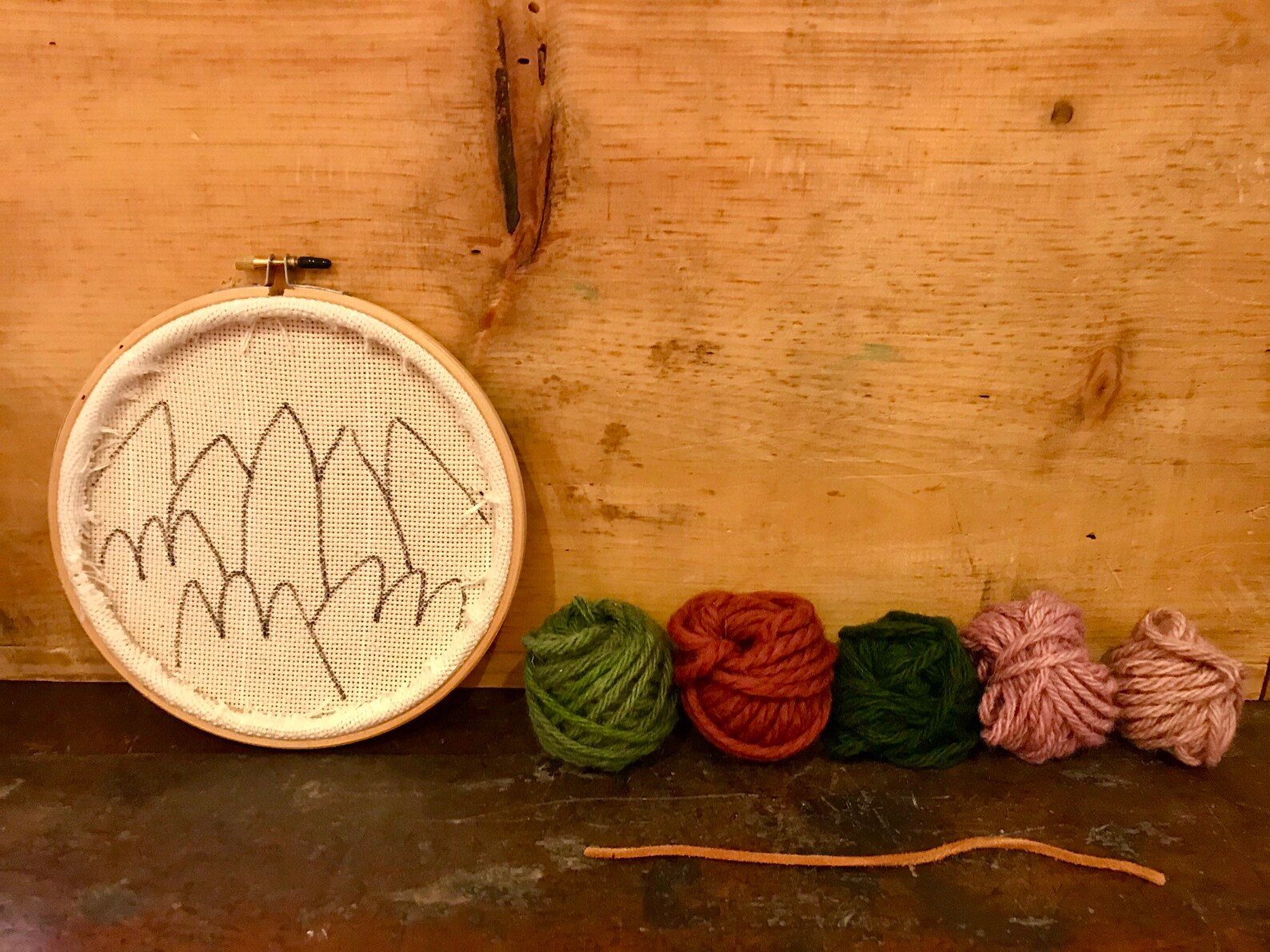 Waving Tulips Punch Needle Kit - Etsy