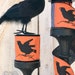 D. Stevens Raven Ribbon Gingham Check Ribbons, Fall Crow Ribbon, Crow ...