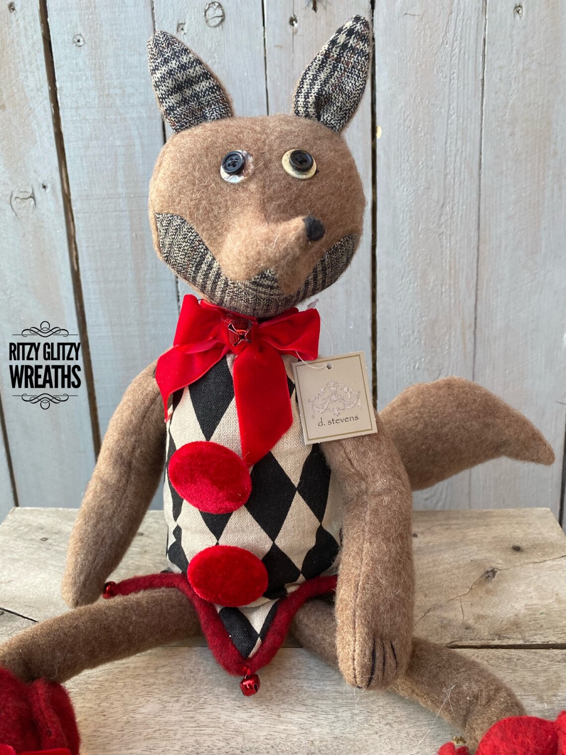 Fox Elf by D.stevens. Fox Decor Wool Foxes Winter Decor - Etsy