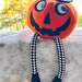 Pumpkin Dangle Legs Halloween Pumpkin Halloween - Etsy