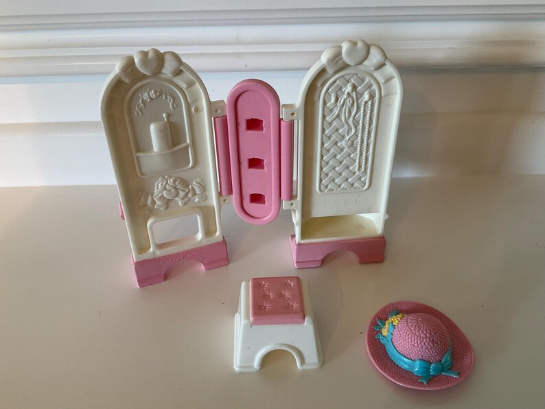 Fisher Price Loving Family Dream Dollhouse Vanity Dress up Set 1994 - Etsy