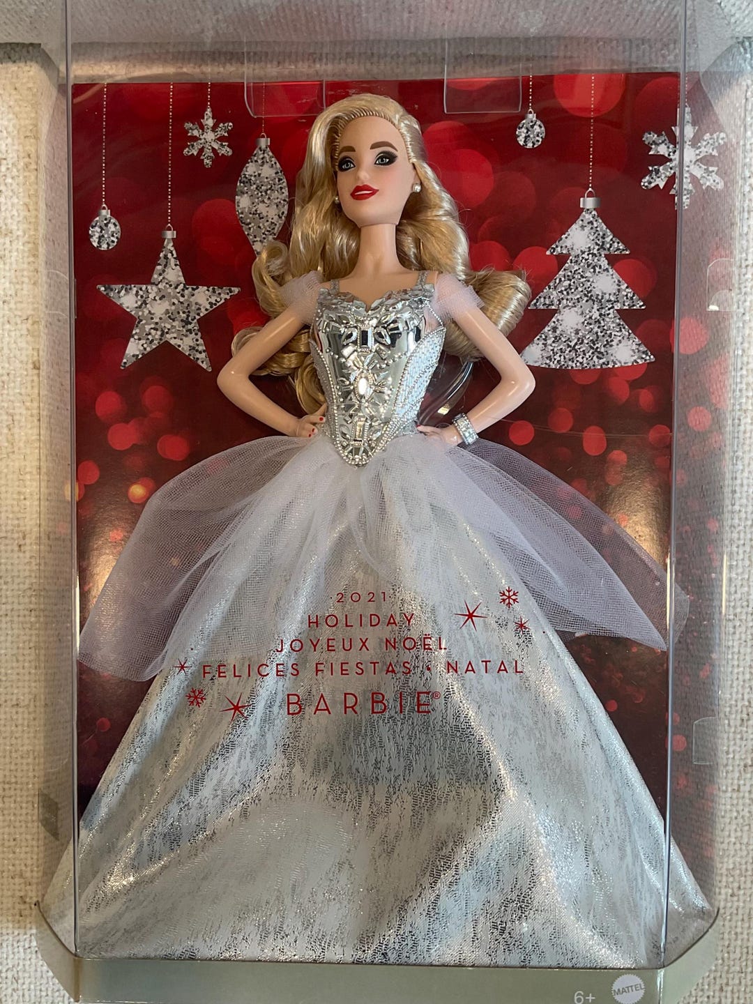 An Enchanting Holiday Collector Barbie Doll 2021 Mattel GXL18 New NRFB ...