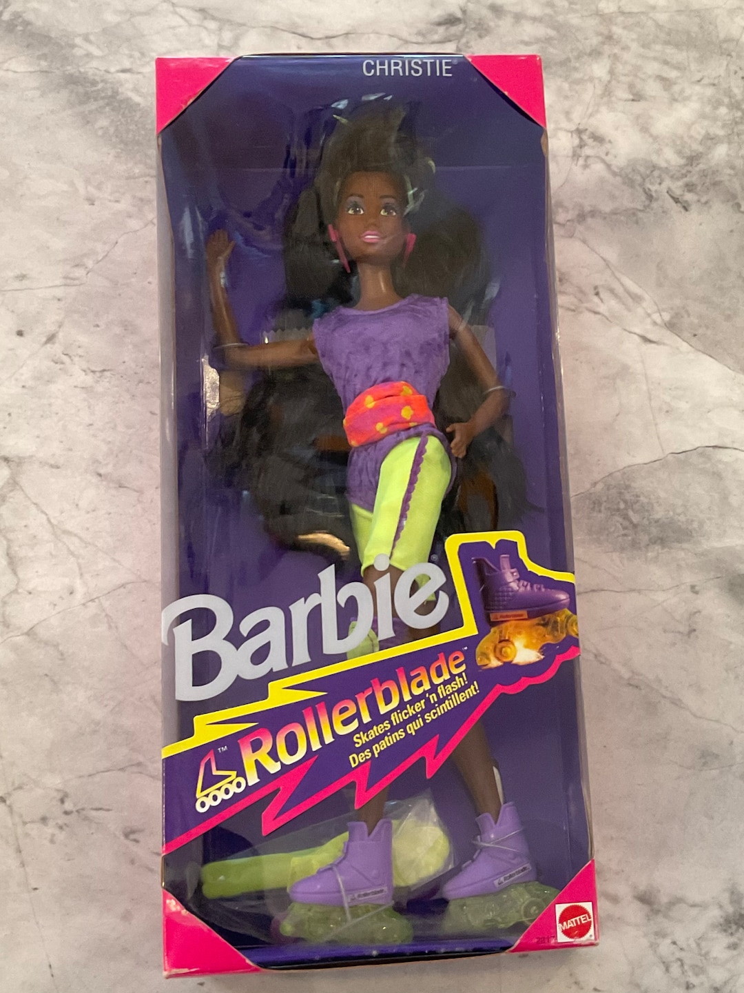Rollerblade Christie Barbie Doll Mattel 2217 RARE 1991 NEW - Etsy
