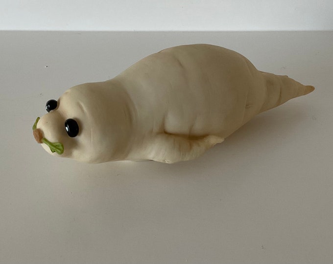 Rare Enesco Home Grown HORSERADISH SEAL Figurine Mint Retired 4008118 ...