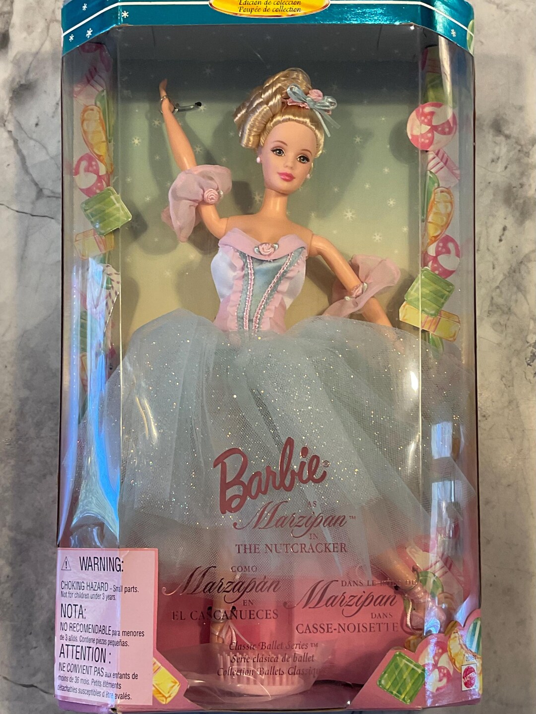 Marzipan Ballerina BARBIE Doll From the Nutcracker Classical BALLET Series Mattel 20851 NRFB - Etsy