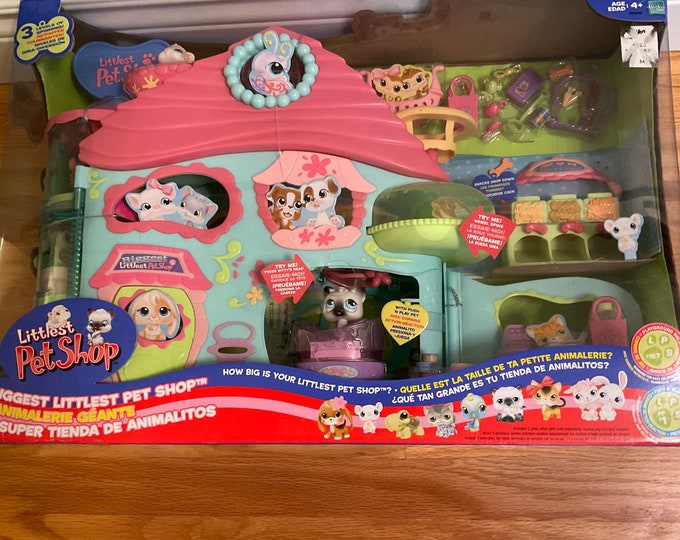 LPS Littlest Pet Shop BIGGEST Littlest Pet Shop Play Set New NRFB 2006 ...