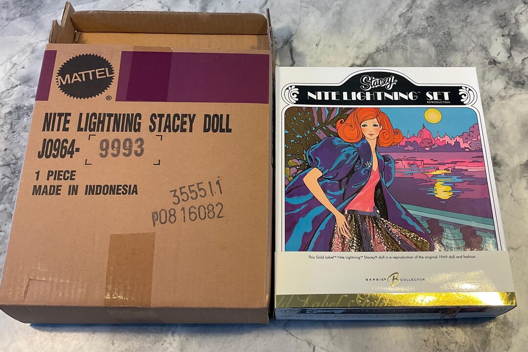 Vintage Barbie Collector Doll STACEY Nite Lightning Reproduction Doll ...