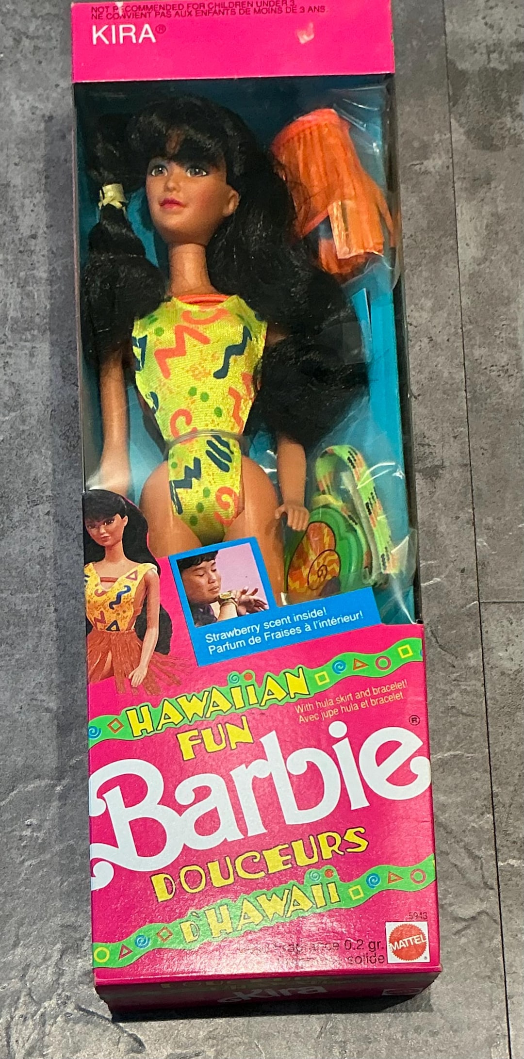 HAWAIIAN FUN Barbie Doll Kira Mattel # 5943 NRFB 1990 - Etsy